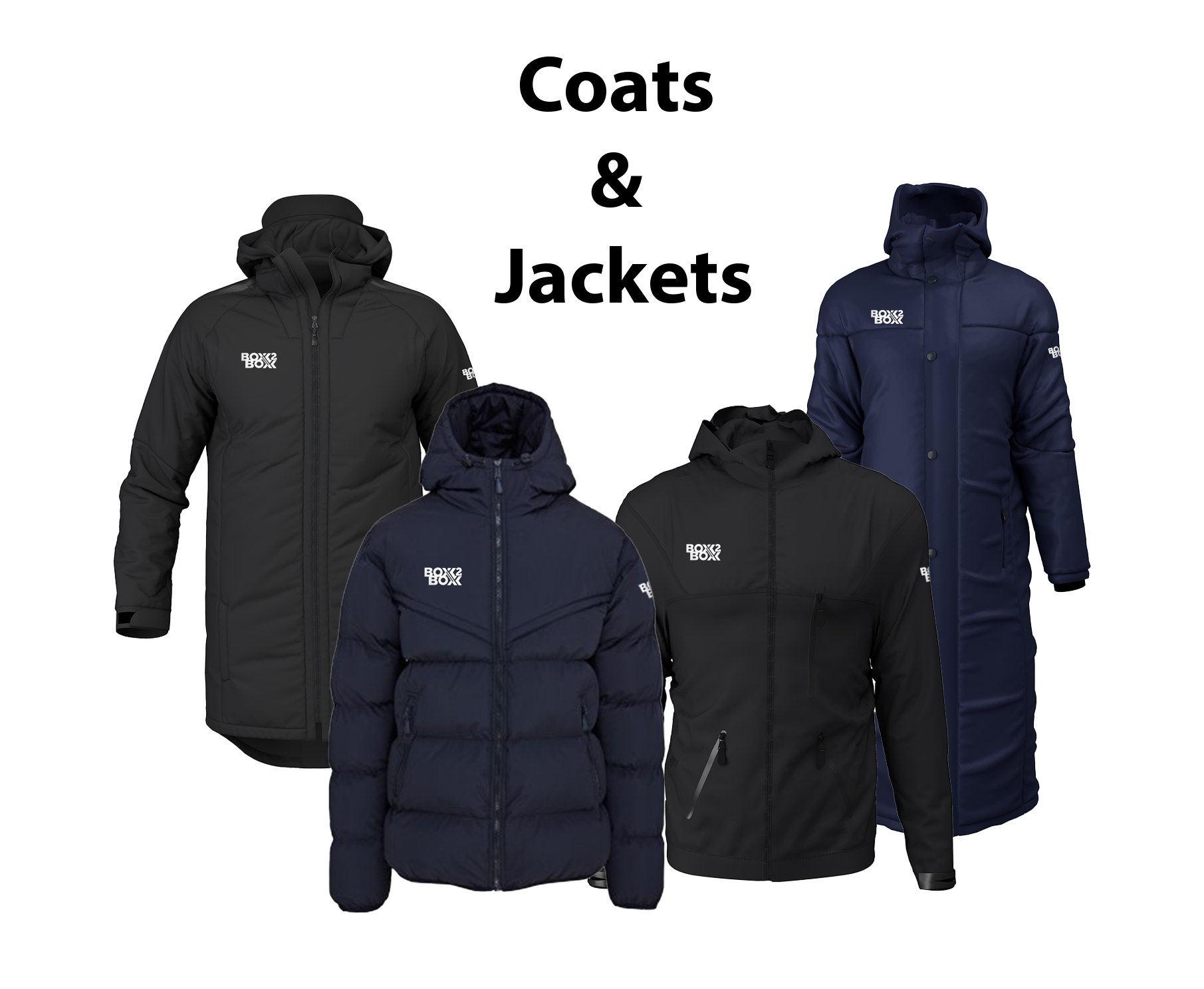 Coats and Jackets – Box2Box Football