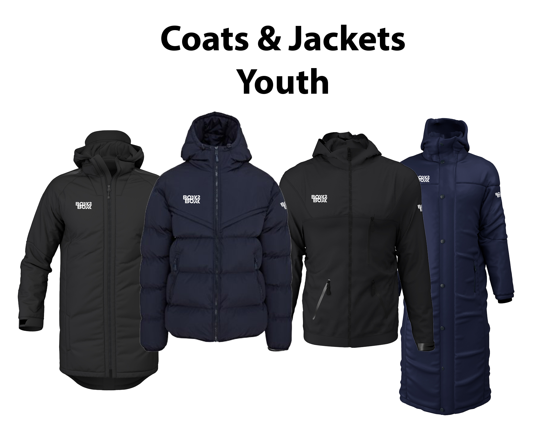 Coats & Jackets Youth – Box2Box Football